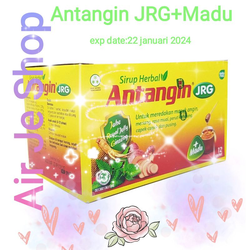 Jual Antangin JRG +Madu 12 sachet | Shopee Indonesia