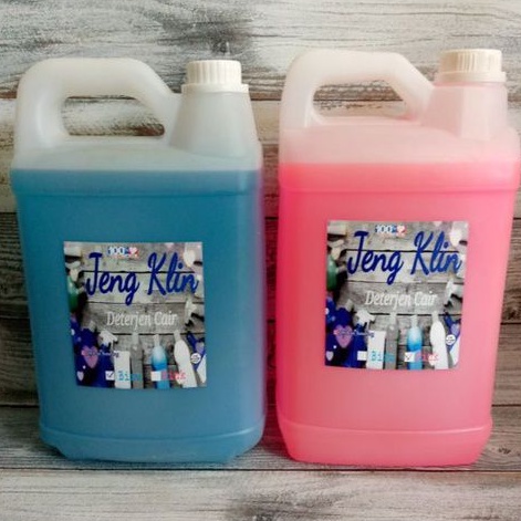 Jual Deterjen Cair JENG KLIN 5 Liter (Sabun Cair Liquid Pembersih Pakaian) | Shopee Indonesia