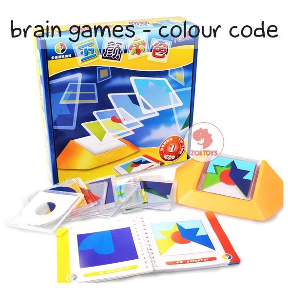 Jual Zoetoys Brain Games - Colour Code | Cube Brain Logic Game | Mainan Edukasi Mengasah Otak ...