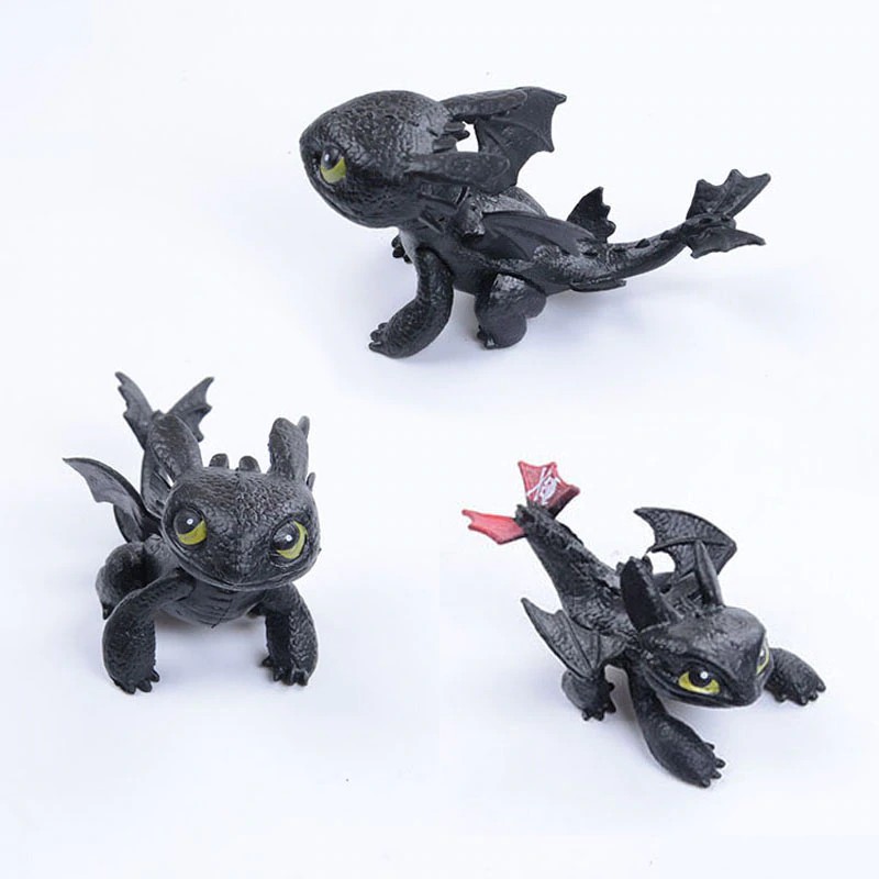 Jual +> How to Train Your Dragon Toothless Action figure Toyless ...
