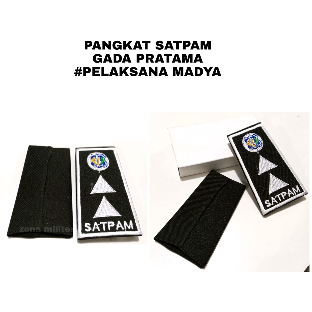 Jual Pangkat Security TERBARU PELAKSANA GADA PRATAMA SEGITIGA DUA PUTIH ...