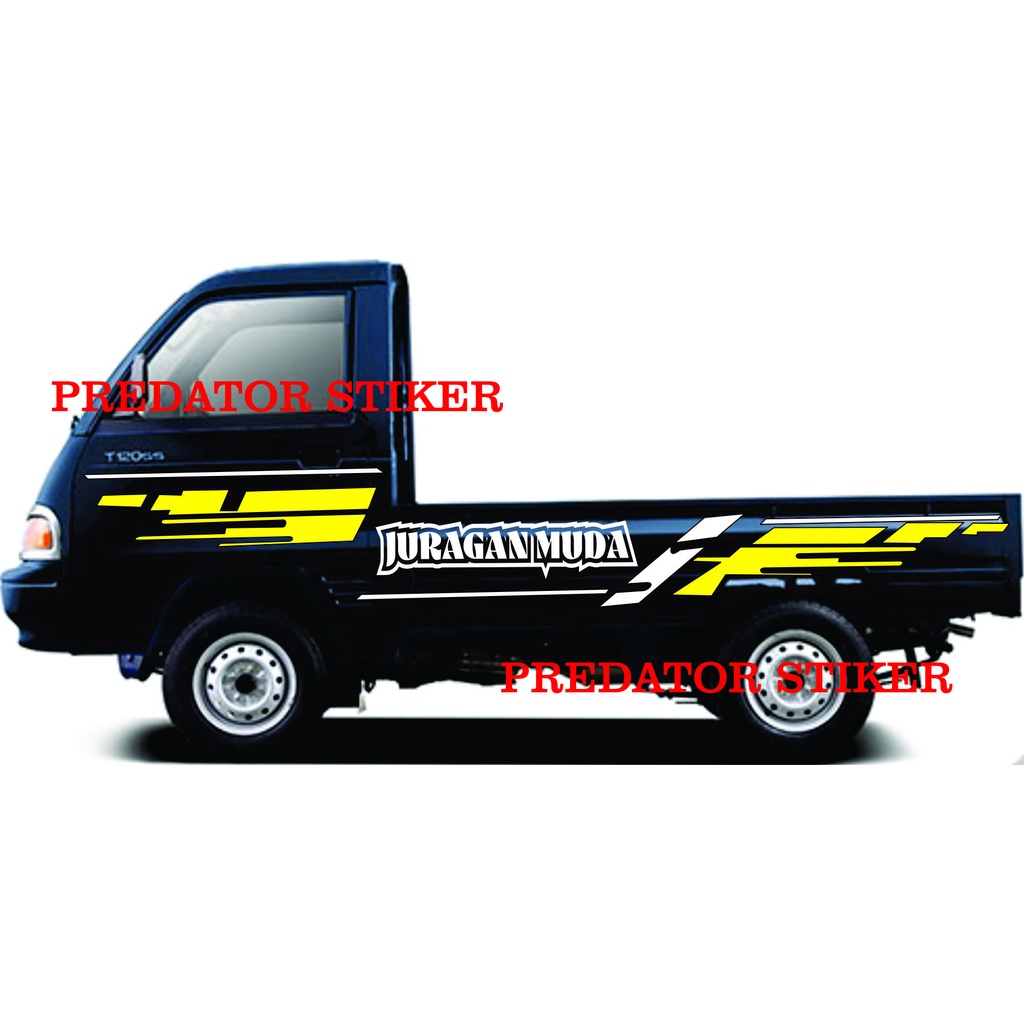 Jual stiker mobil pick up sticker cutting mobil pick up tss carry ...