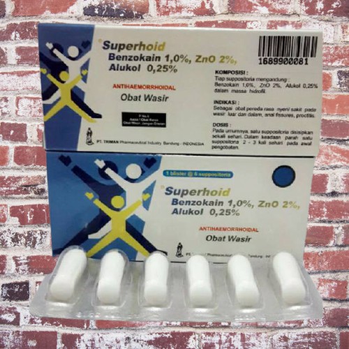 Jual SUPERHOID SUPPO//PERBOX | Shopee Indonesia