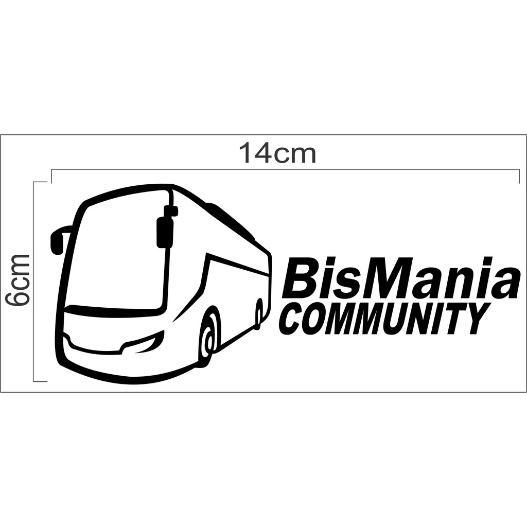 Jual Stiker cutting bismania community, bismania | Shopee Indonesia