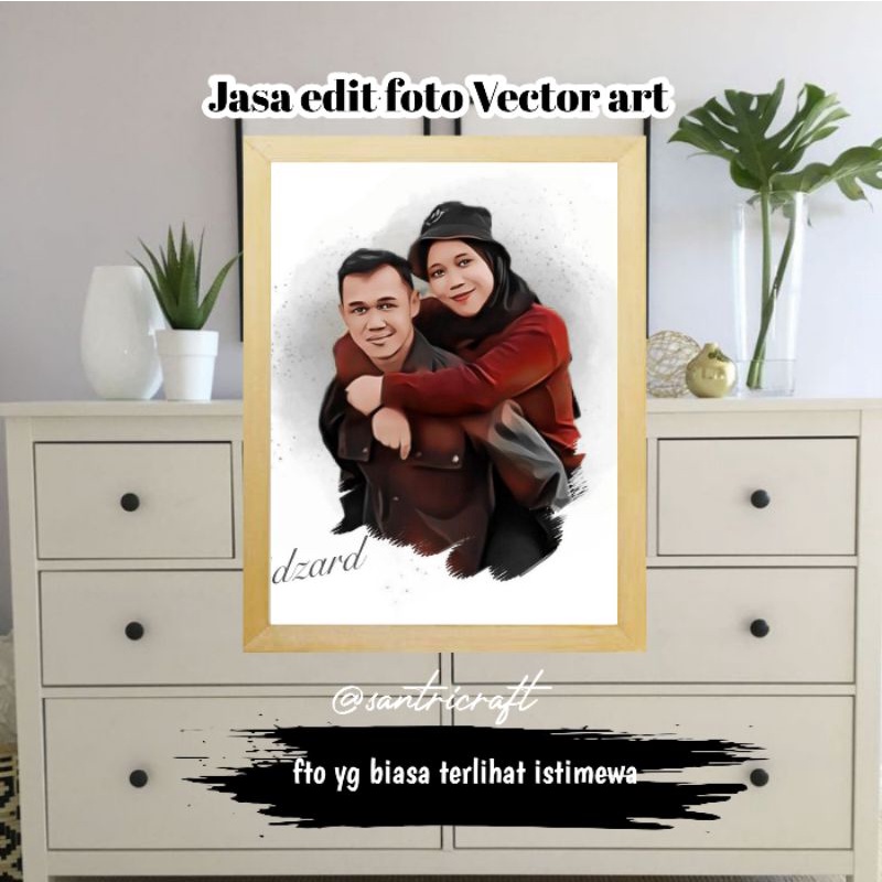 Jual satu hari jadi jasa edit foto Vector art | Shopee Indonesia