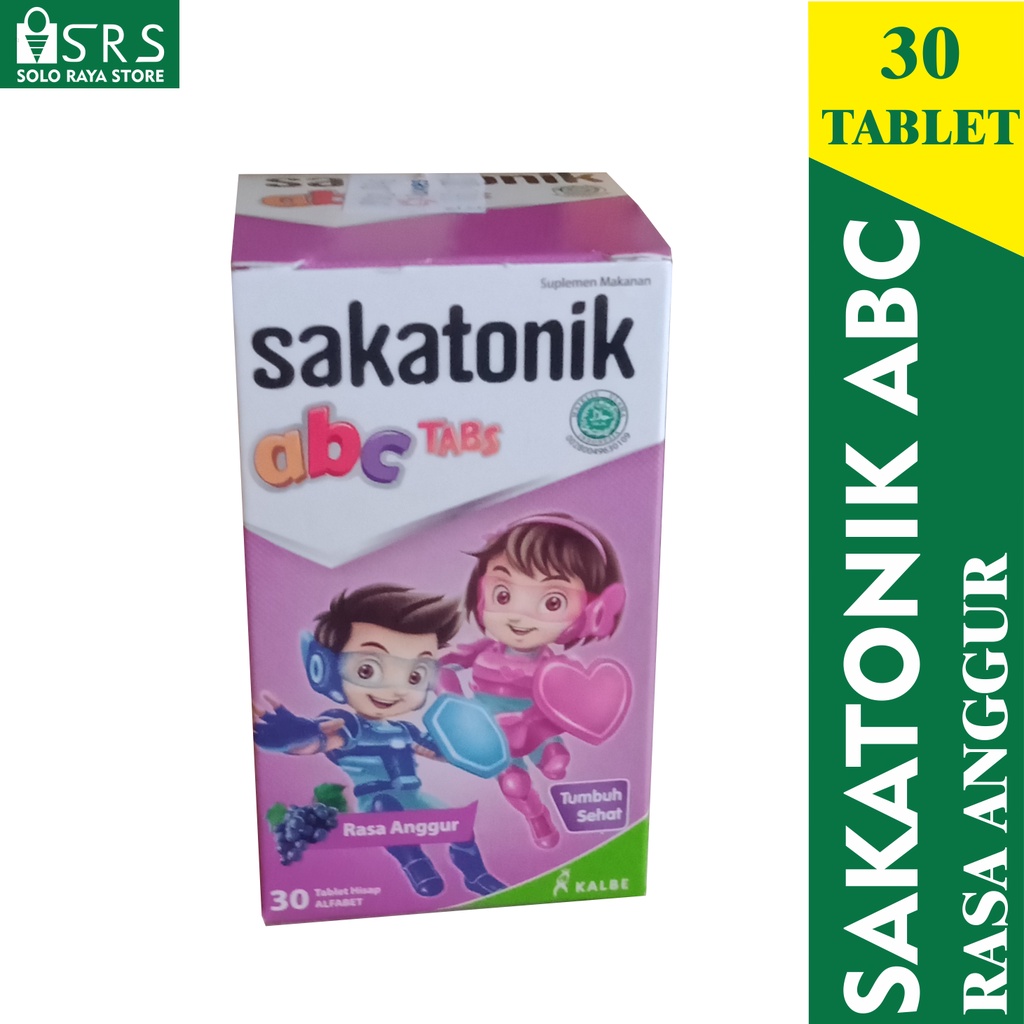 Jual SAKATONIK ABC/ VITAMIN ANAK/ Sakatonik ABC 30 Tablet ...