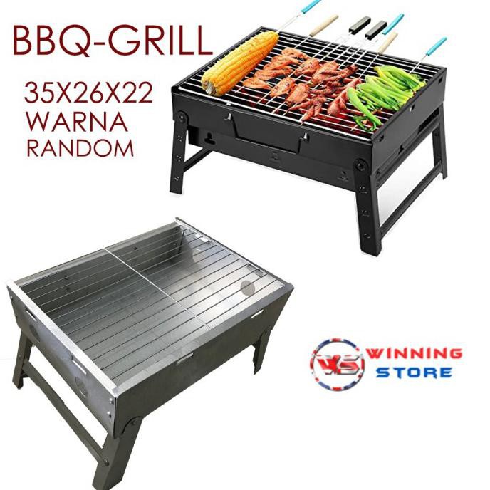 Jual Alat Bakar Panggangan BBQ Portable Alat Bakaran Lipat Sate ...