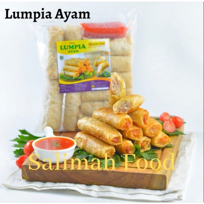 Jual FROZEN FOOD LUMPIA AYAM SALFOOD 300gr | Shopee Indonesia