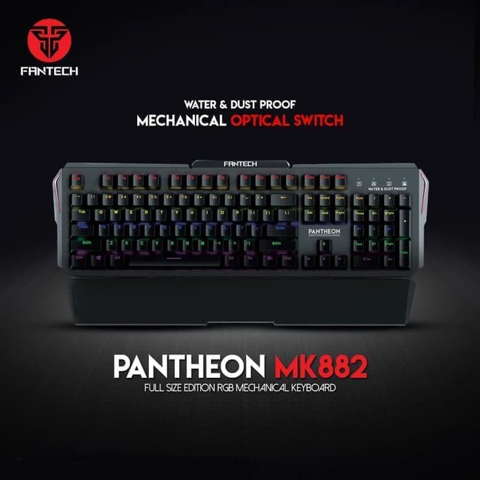Jual Fantech Pantheon MK882 Keyboard Gaming RGB Mechanical | Shopee ...