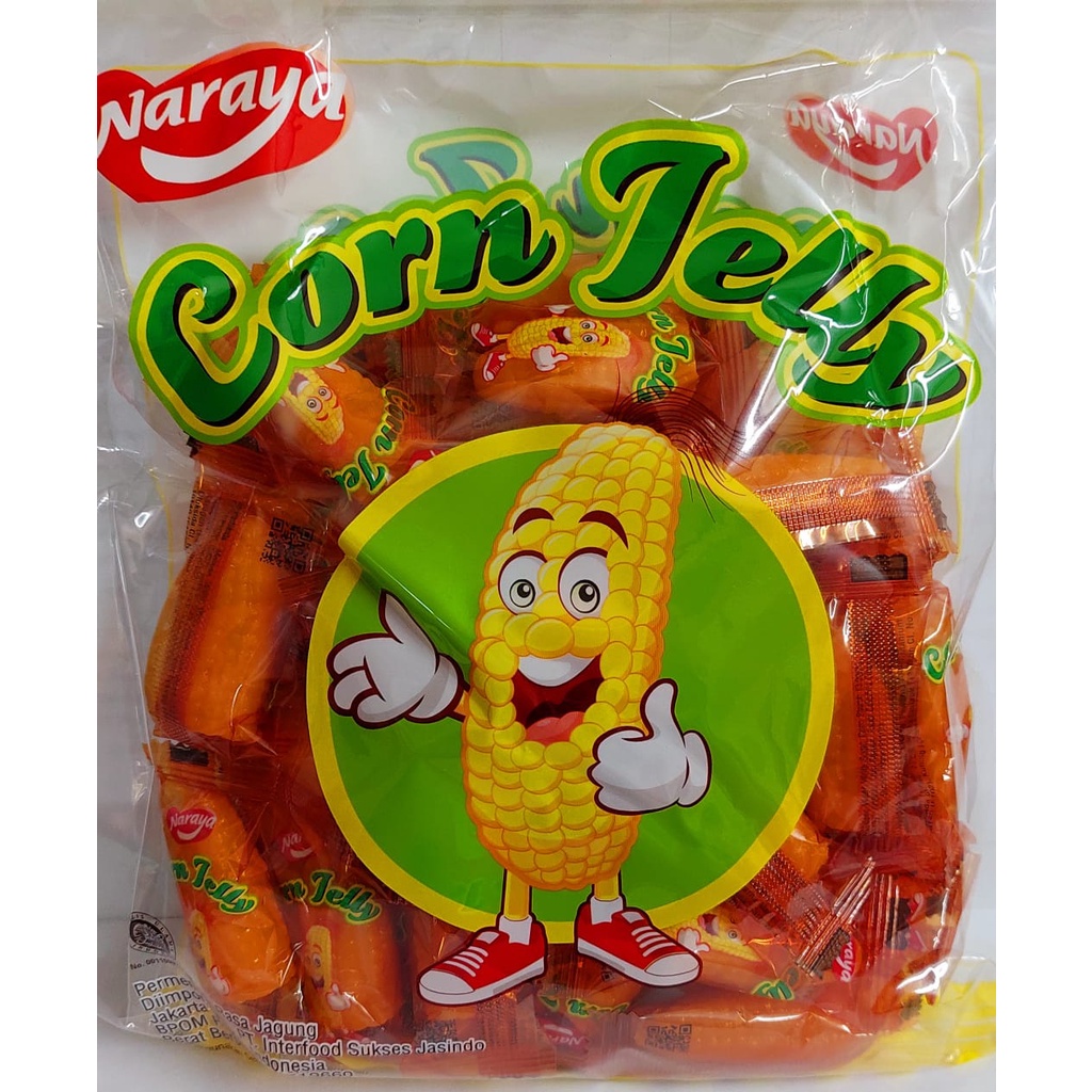 Jual Permen Jelly Naraya Corn Jelly Jagung 400gr | Shopee Indonesia