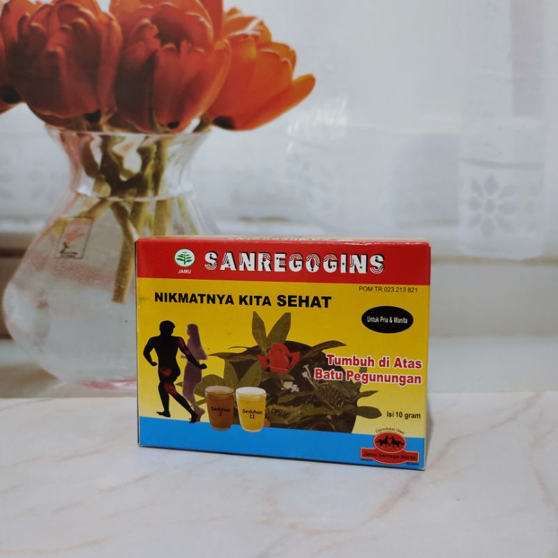 Jual Sanrego Gins isi 10 sachet | Shopee Indonesia