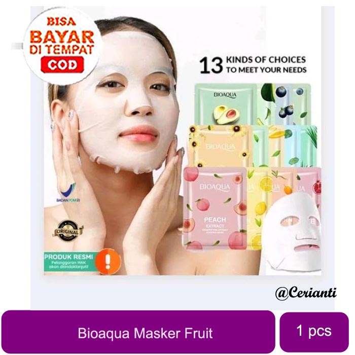 Jual BIOAQUA Sheet Mask Hydrating Essence Face Mask Brightening Moisturizing Skin Care Anti ...