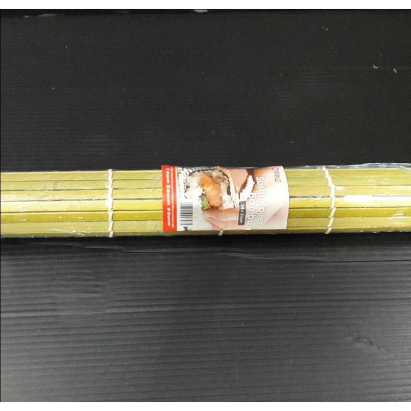 Jual CYPRUZ SUSHI ROLLER BAMBU 30x30 CM TIKAR GULUNG SUSHI AD1432 ...