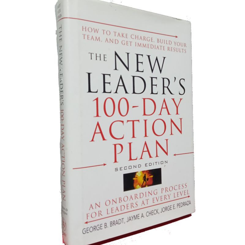 Jual buku the new leaders 100 day action plan original hardcover bradt ...