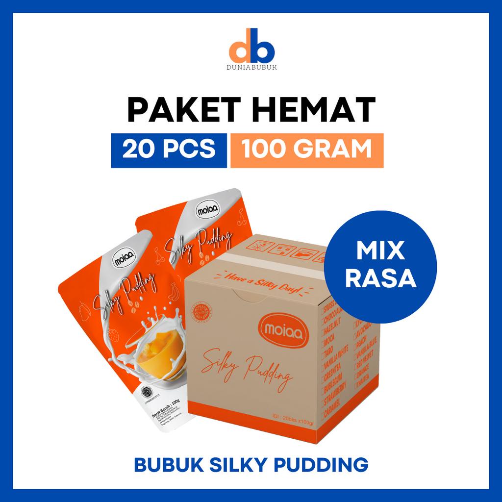 Jual BOX MIX RASA - Silky Pudding MOIAA 100 gram | Shopee Indonesia