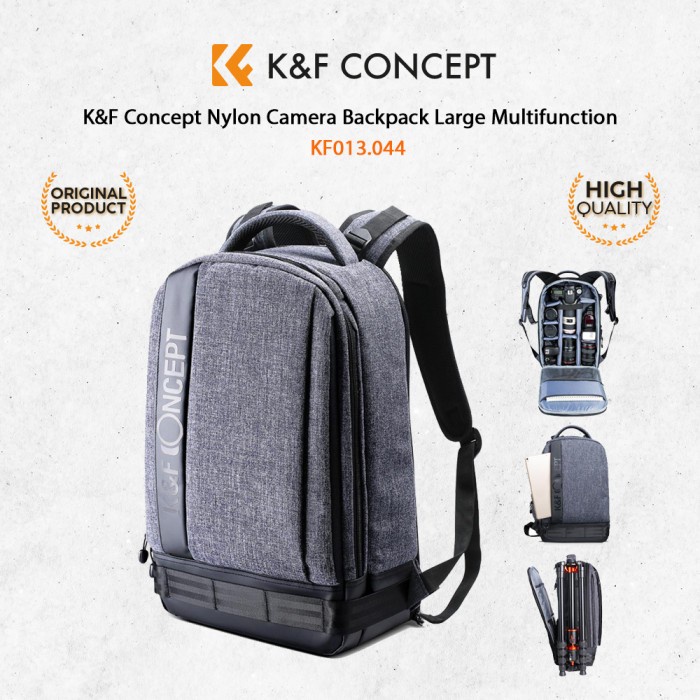 Jual K&F KNF KF Concept Nylon Camera Backpack Large Capacity ...
