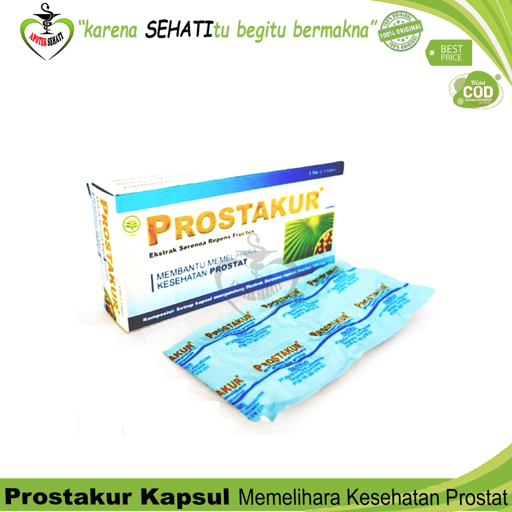 Jual PROSTAKUR TABLET SUPLEMEN PROSTAT HERBAL | Shopee Indonesia