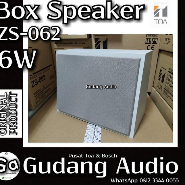 Jual TREN MASA KINI Box Speaker TOA ZS-062 ( harga murah ) tr34 ...