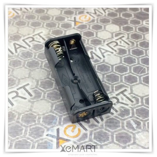 Jual Battery Holder Double AAA Kotak Tempat Baterai For PCB Mount ...