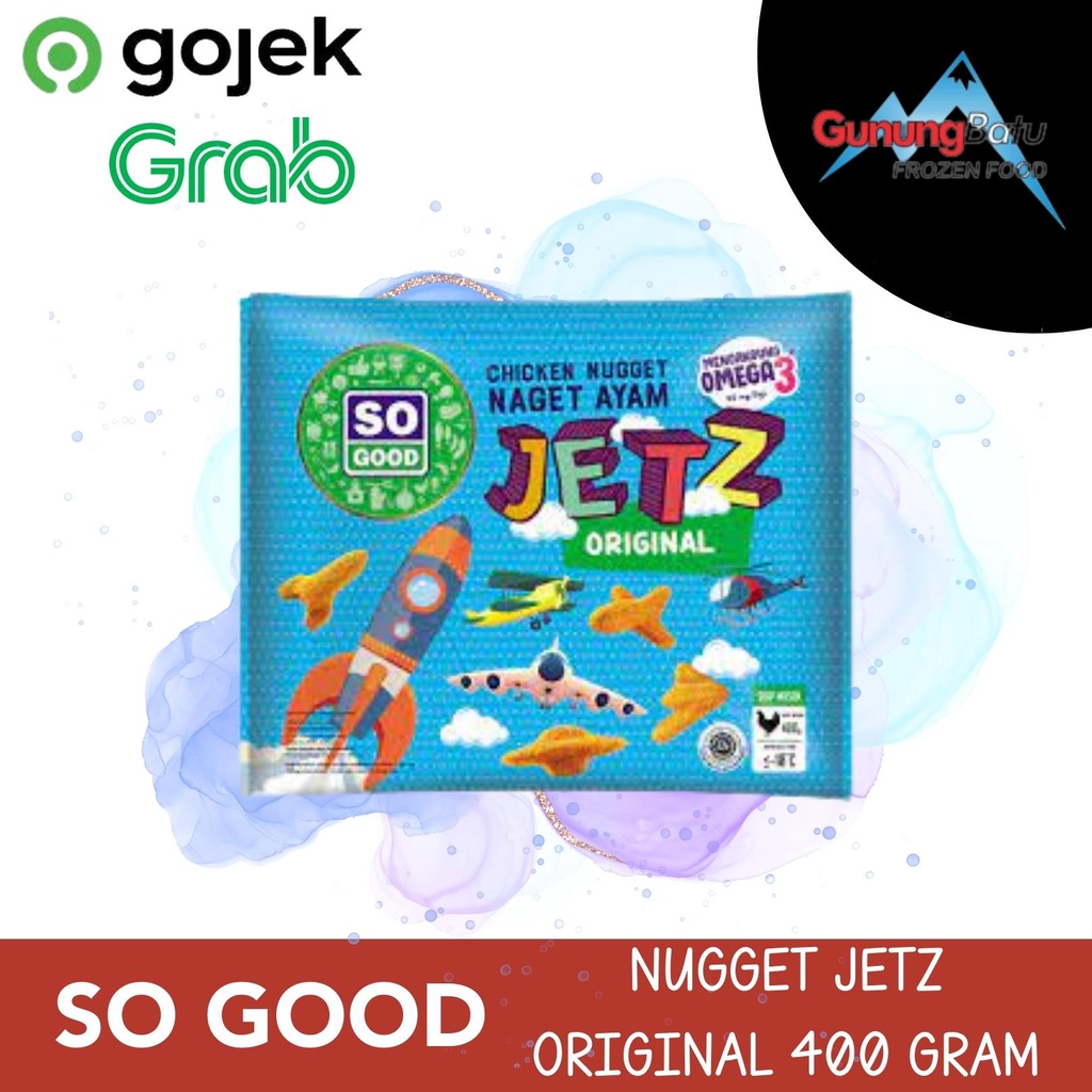 Jual SO GOOD CHICKEN NUGGET JET 400 GRAM | Shopee Indonesia