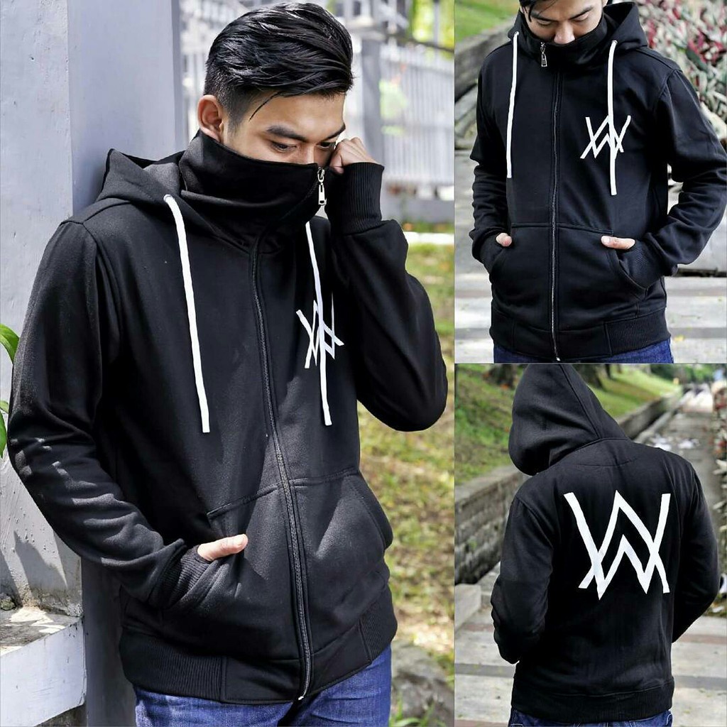 Jual Jaket AW ninja alan walker keren pria & wanita - Black - Hitam ...