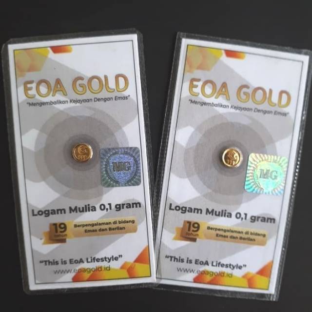 Jual EOA Gold 24 karat | Shopee Indonesia