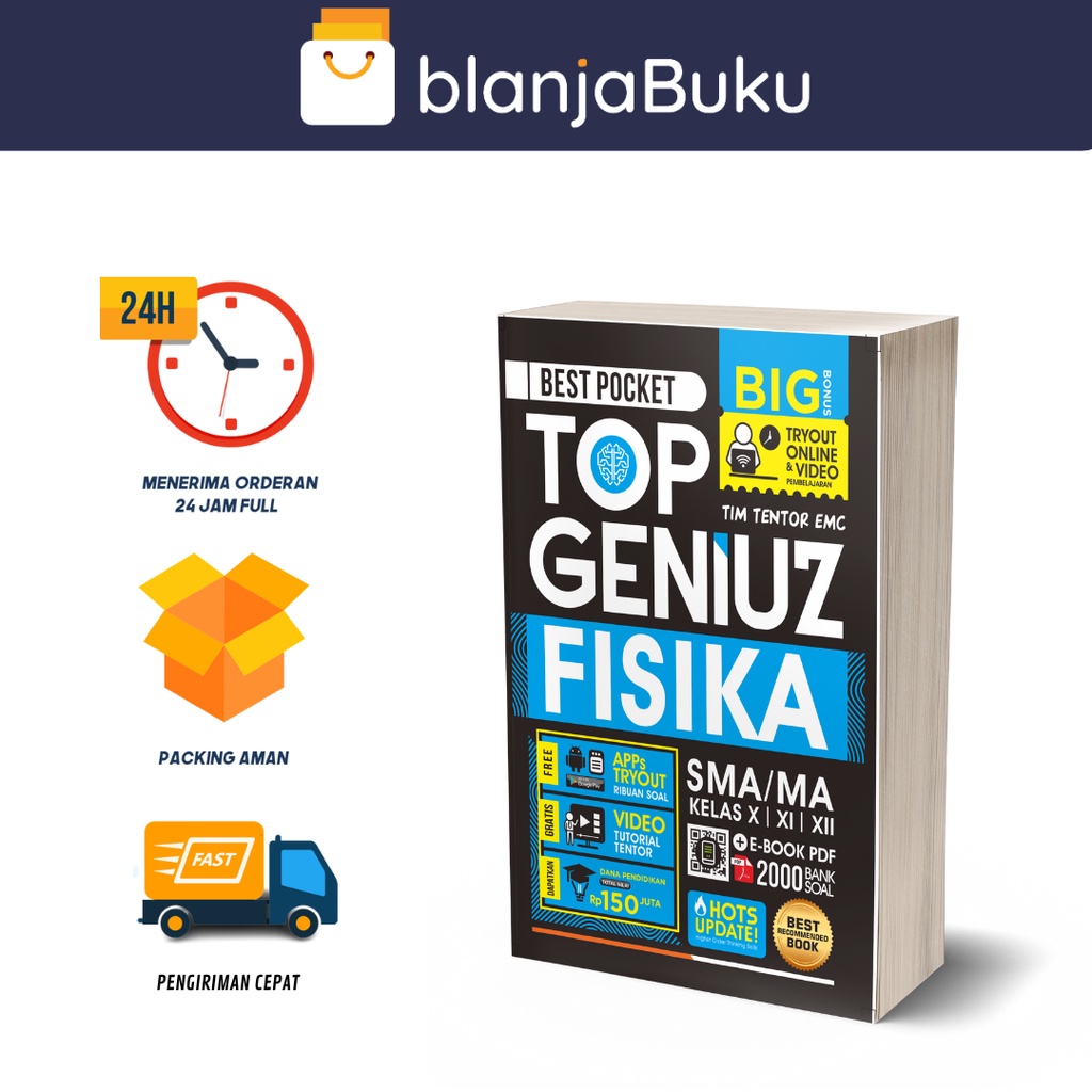 Jual BUKU SMA SMART GENIUS FISIKA,KIMIA,BIOLOGI,MATEMATIKA / SMART ...