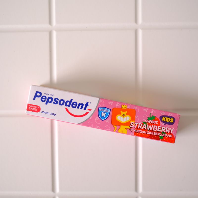 Jual Pepsodent Kids Starwberry | Pasta Gigi Anak | Rasa Strawberry ...