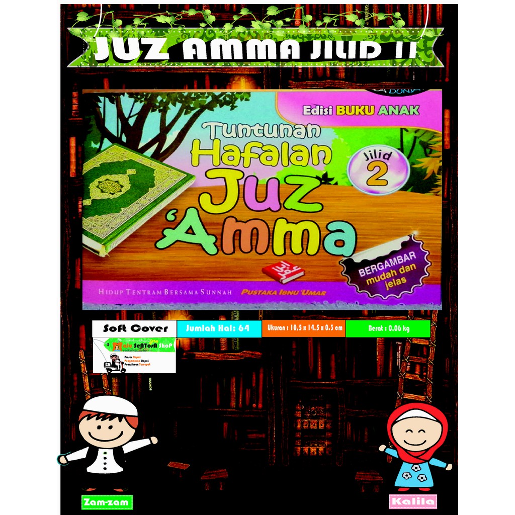 Jual BUKU EDISI ANAK-BUKU JUZ AMMA JILID 2 | Shopee Indonesia