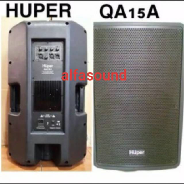 Jual Speaker Aktif Huper ORIGINAL QA15 QA-15 QA 15 ORIGINAL 15 inch ...