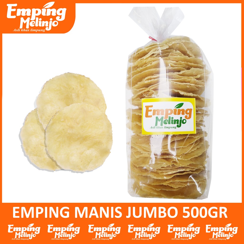 Jual EMPING JUMBO Manis Mentah (500GR) ASLI LIMPUNG BATANG (SIAP GORENG ...