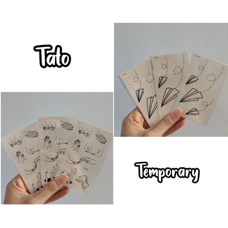 Jual New TATO TEMPORARY MINIMALIS | Shopee Indonesia