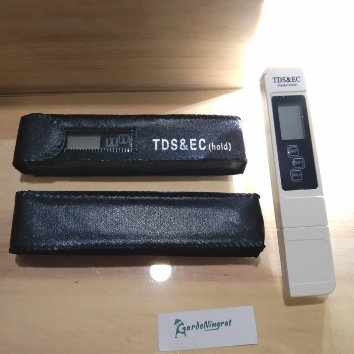 Jual TDS & EC Meter Alat Pengukur Konduktivitas Air Hidroponik TDS EC ...