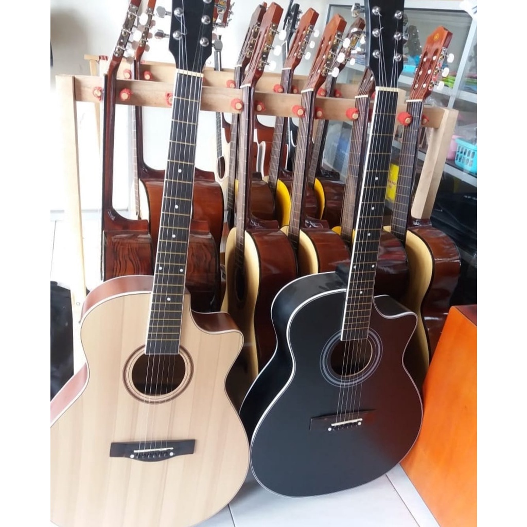 Jual GITAR AKUSTIK CUSTOM MURAH | Shopee Indonesia