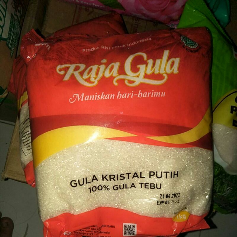 Jual gula kristal putih 1kg raja gula | Shopee Indonesia