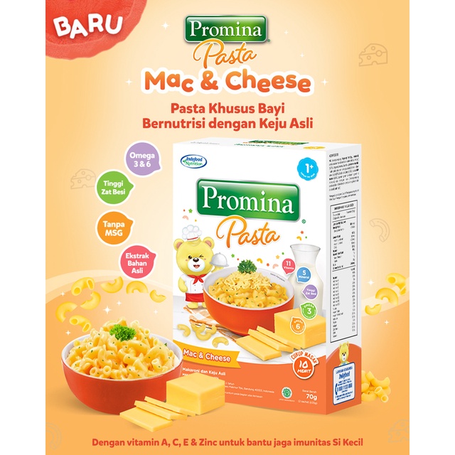 Jual Promina pasta max & cheese/Cremy Chicken Spinach pasta khusus bayi ...