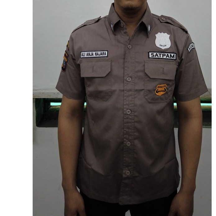Jual SERAGAM PDH SATPAM TERBARU / BAJU SECURITY / BAJU SATPAM | Shopee ...