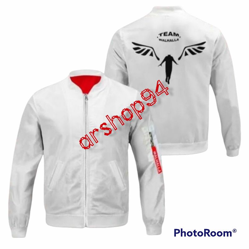 Jual Jaket Valhalla Bomber Anime Tokyo Revengers Shuji Hanma Gang ...