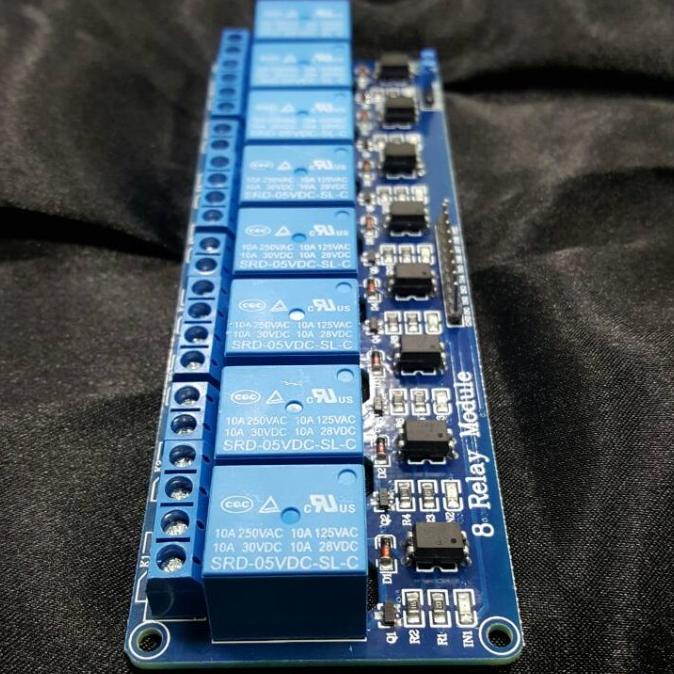 Jual Relay Module 8 Channel 5V for Arduino ( Best Quality ) | Shopee ...