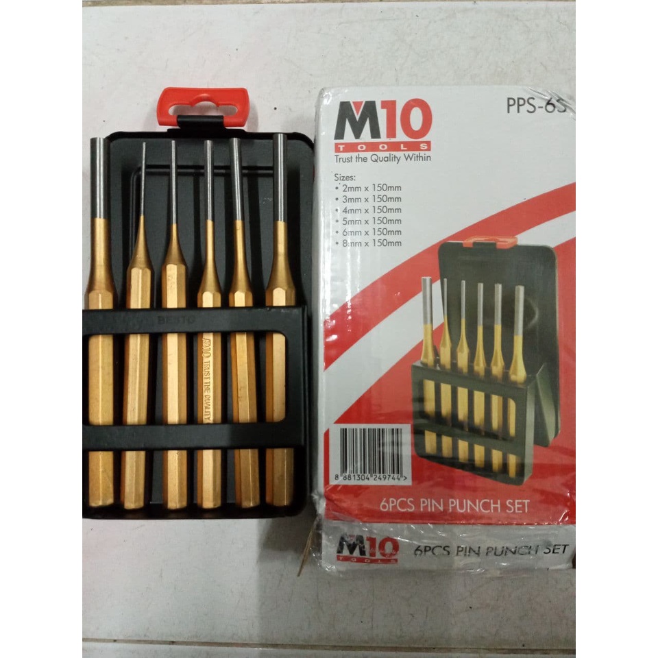 Jual M10 PIN PUNCH SET 6 PCS PPS 6S | Shopee Indonesia