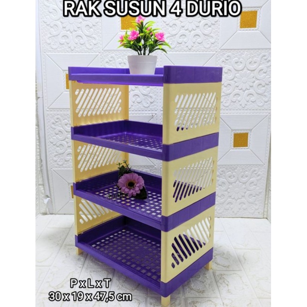 Jual Rak 4 Susun DURIO | Shopee Indonesia