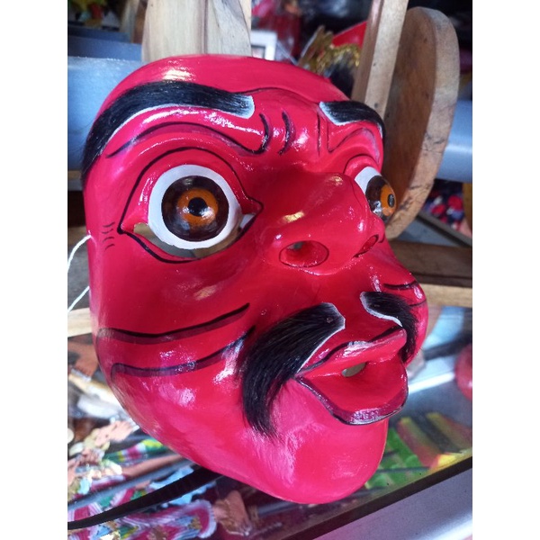 Jual Topeng Bujuh/Munju Khas Bali/ Mainan Anak-anak dari Bali Termurah ...