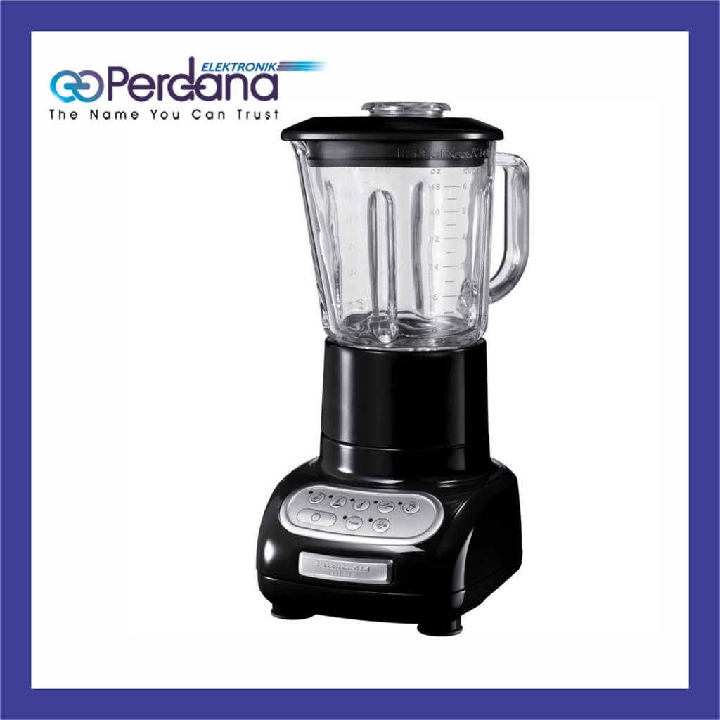 Jual KITCHENAID BLENDER KACA ARTISAN BLENDER 5KSB5553 / 1.5LITER BLACK ...
