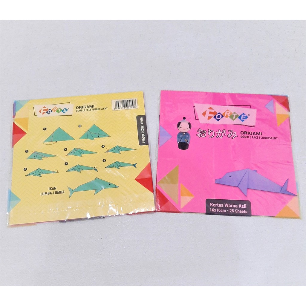 Jual Kertas Origami Forte 16x16 cm 25 Sheet | Shopee Indonesia