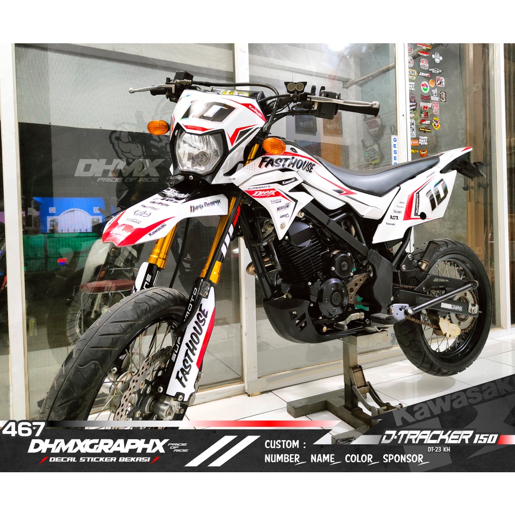 Jual DHMX Decal Sticker D Tracker D-Tracker 150 (DT-23 KH) Kombinasi ...