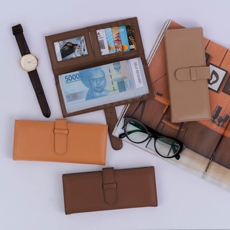 Jual Dompet keren terbaru- SIENNA Wallet Dompet Organizer (FREE POUCH ...