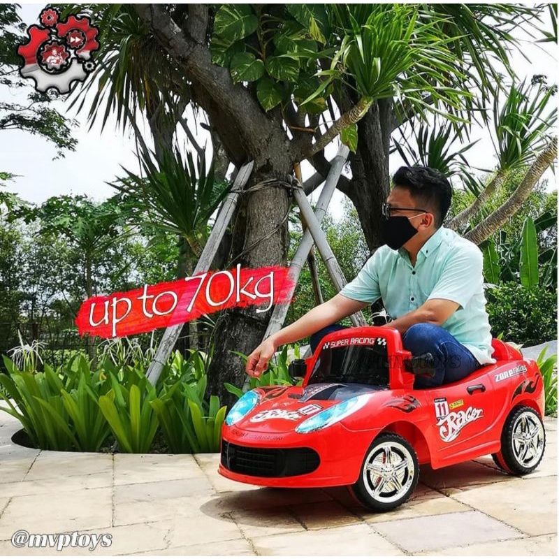 Jual Mobil aki anak remote venom besar mvp 7433 mainan anak termurah ...