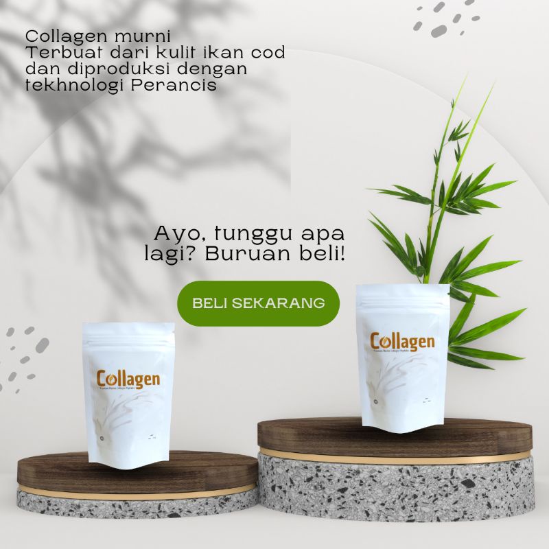 Jual collagen ikan murni / fish collagen / marine collagen | Shopee Indonesia