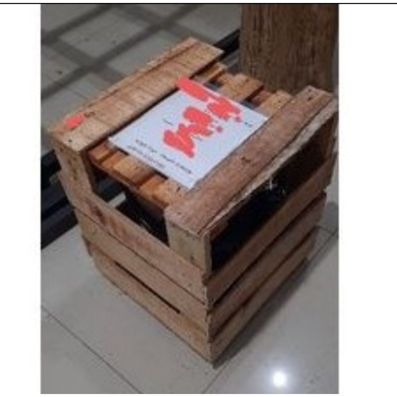 Jual Packing kayu jumbo untuk pembelian resin 20 kg ( 5 kg x 4 jerigen ...