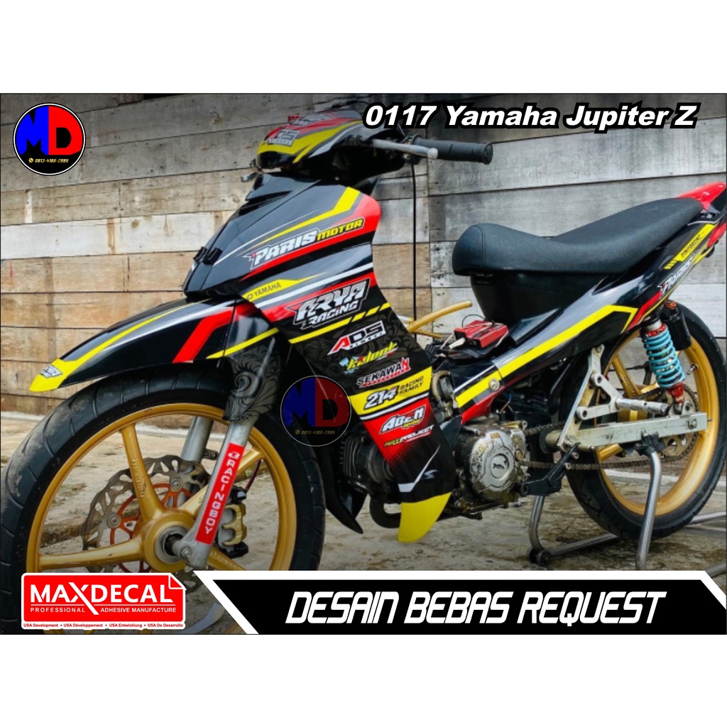 Jual 0107 Sticker Decal Jupiter z full body terbaru | Shopee Indonesia